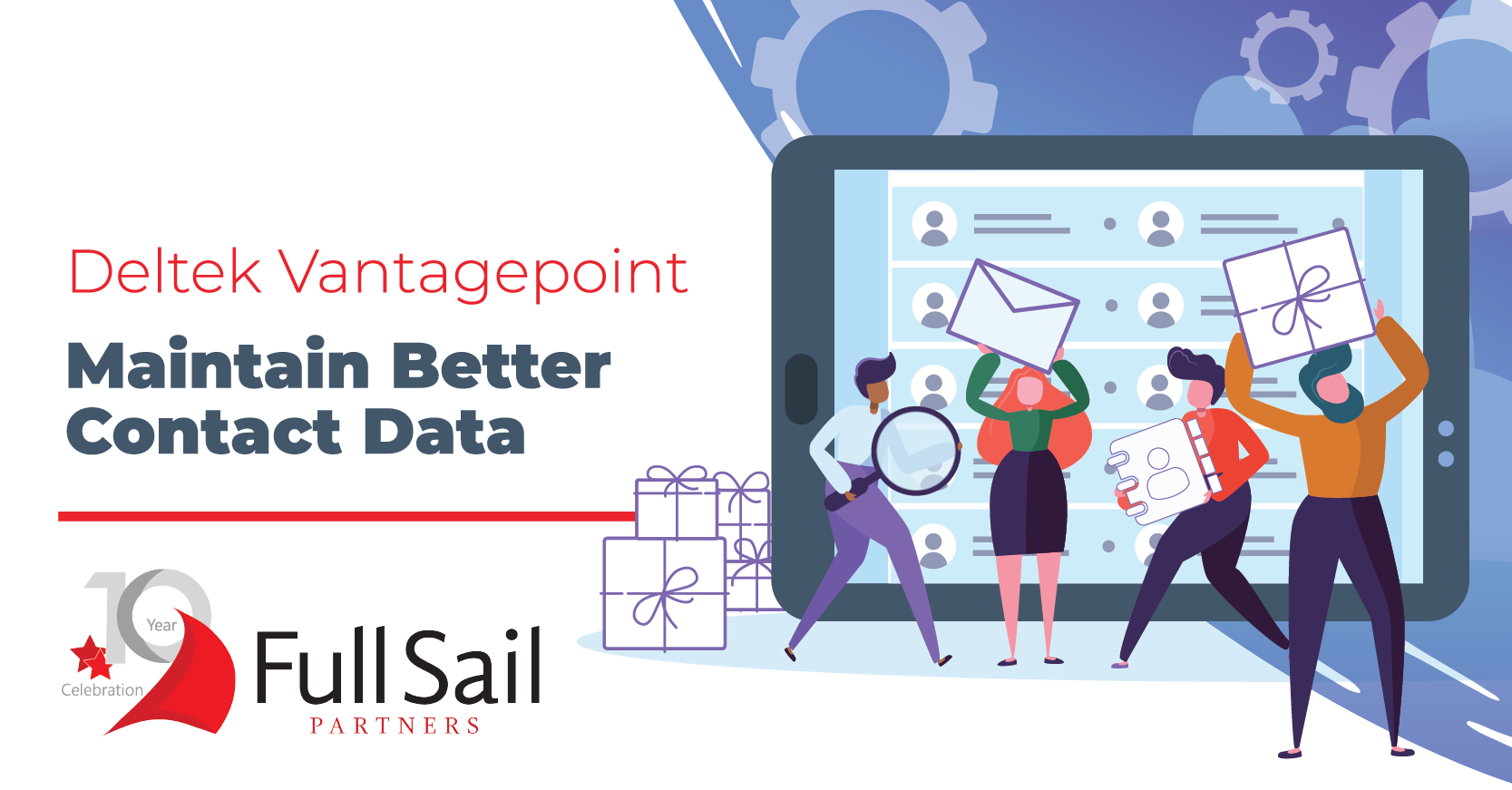 Using Deltek Vantagepoint Systems to Maintain Better Contact Data
